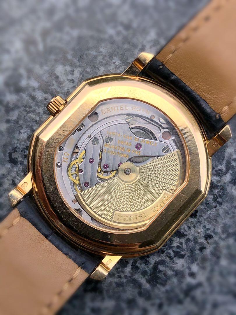 Daniel Roth Ref.2107 (1st Series•Extremely Rare Rose case+Salmon Dial ...