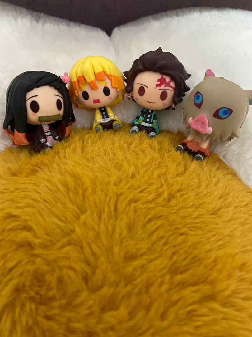 Demon slayer small figures (set) , Hobbies & Toys, Memorabilia ...