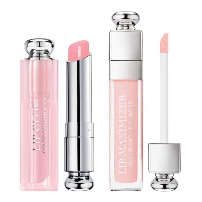 Dior Addict Lip Maximizer #001 & Lip Glow #001 Backstage Pros Plump ...