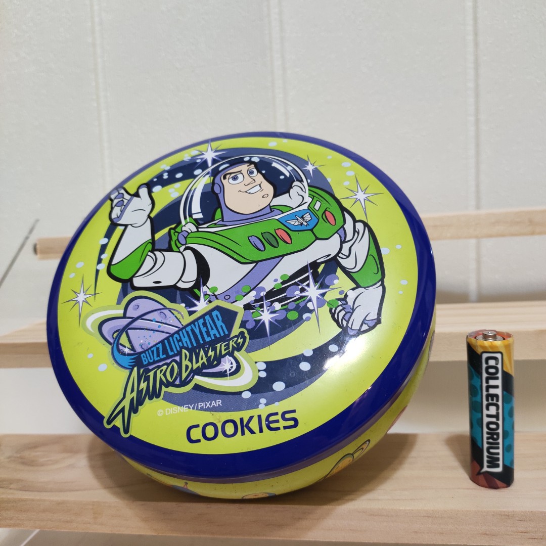 Disney Pixar Toy Story Buzz Lightyear Tin can, Hobbies & Toys, Toys ...
