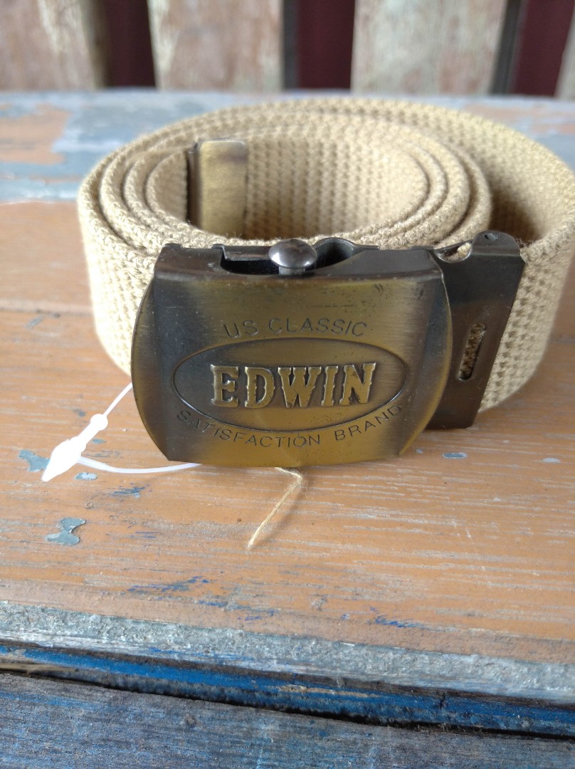 Edwin belt, Men's Fashion, Watches & Accessories, Belts on Carousell