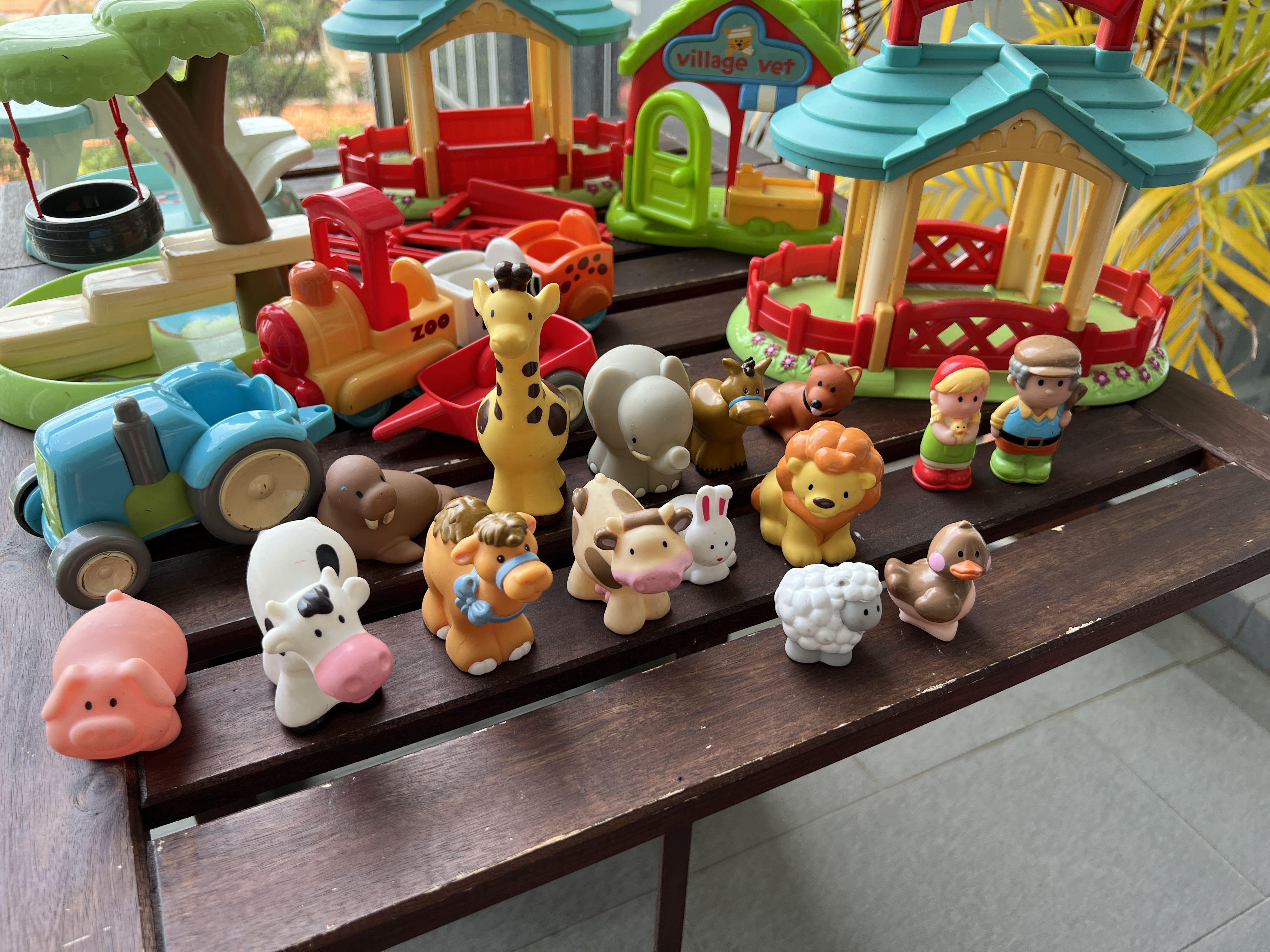 ELC Happyland Zoo playset, Hobbies & Toys, Toys & Games on Carousell