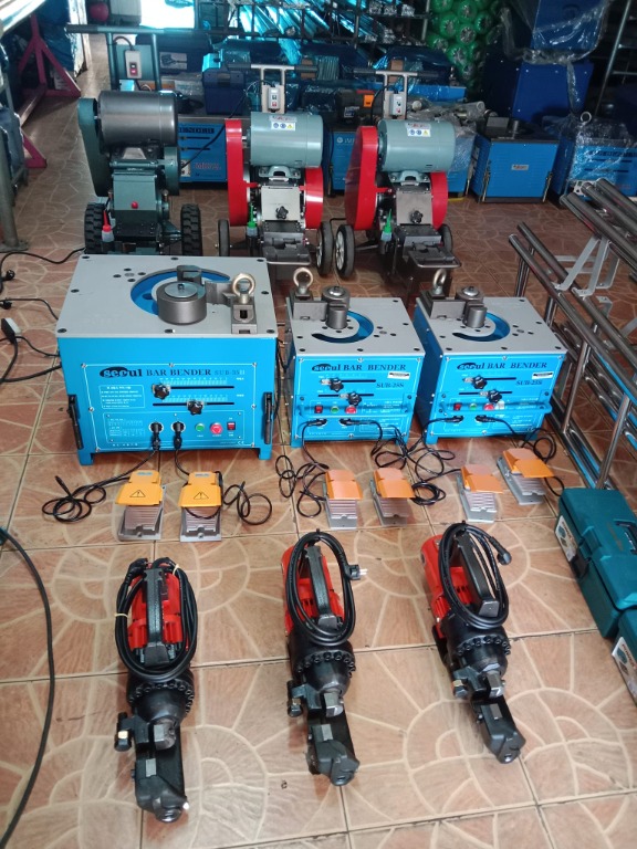 Electric Bar Bender and Bar Cutter or Rebar Bender Korea, Commercial ...