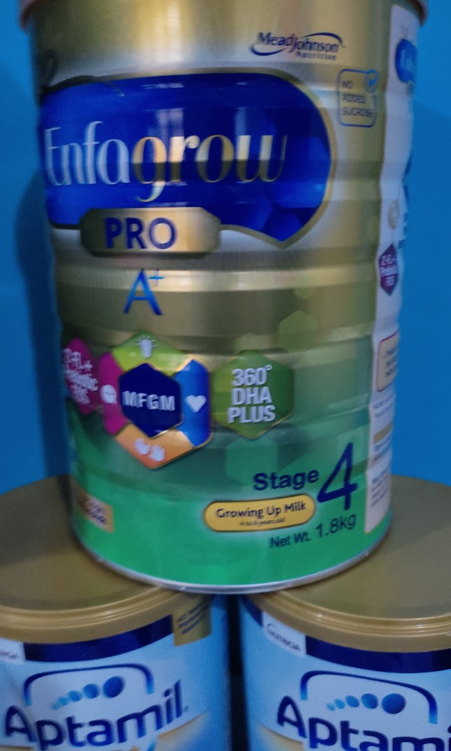 Enfa grow pro A stage 4, Babies & Kids, Nursing & Feeding, Weaning ...