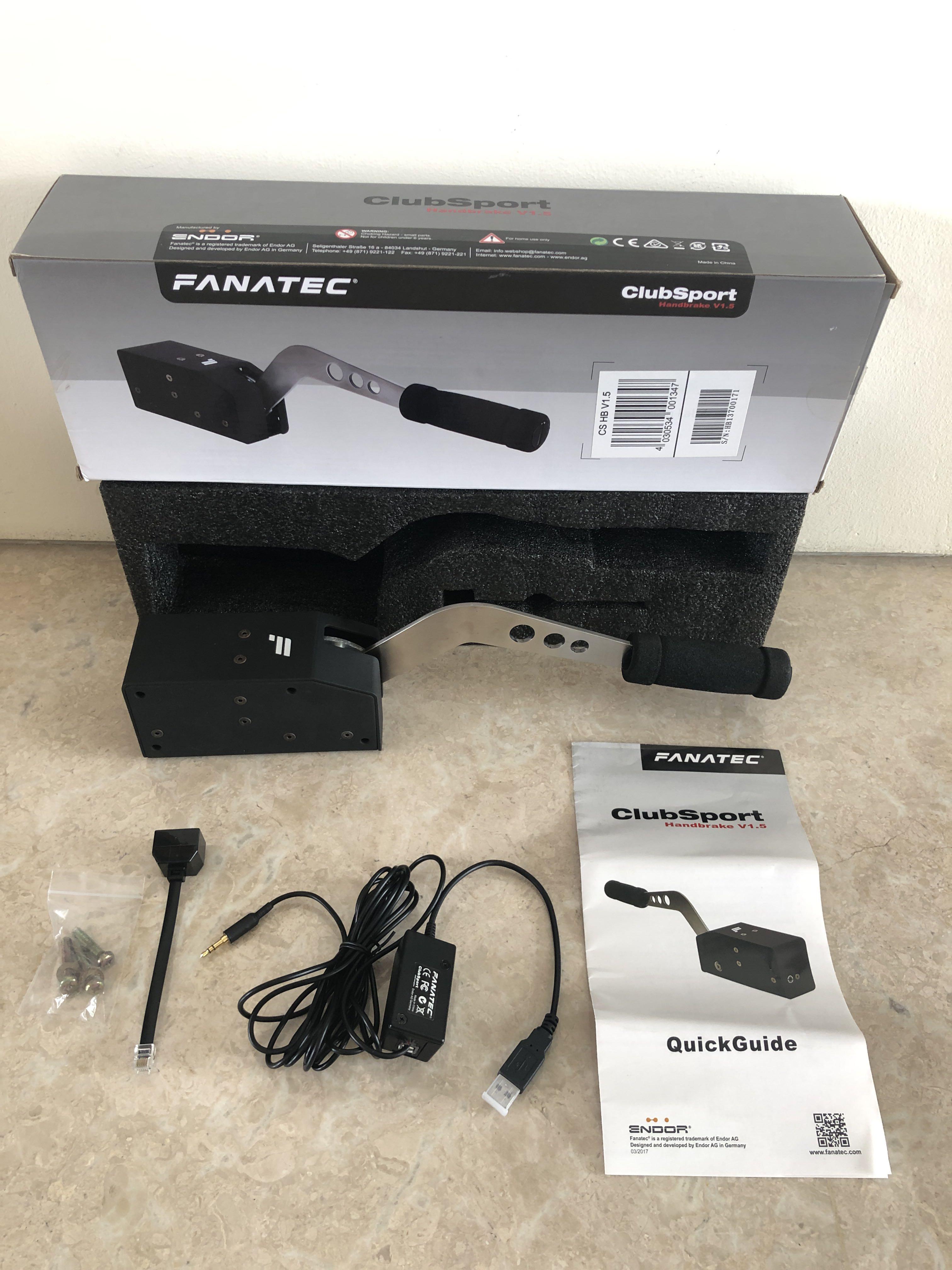 Fanatec Clubsport Handbrake v1.5, Video Gaming, Gaming Accessories ...
