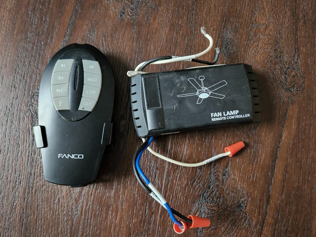 Fanco fan - Remote Control set, Furniture & Home Living, Lighting ...