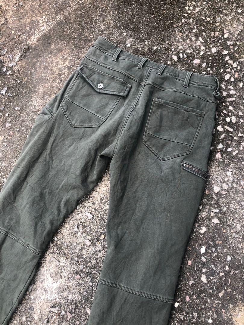 Fieldcore Japan Cargo Pant Green Army, Men's Fashion, Bottoms on Carousell