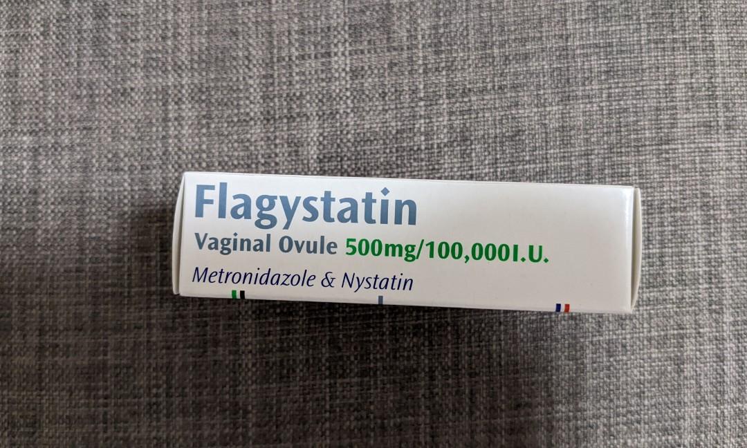 Flagystatin Pessary Vaginal Ovule 500mg 10 Pess, Beauty & Personal Care ...