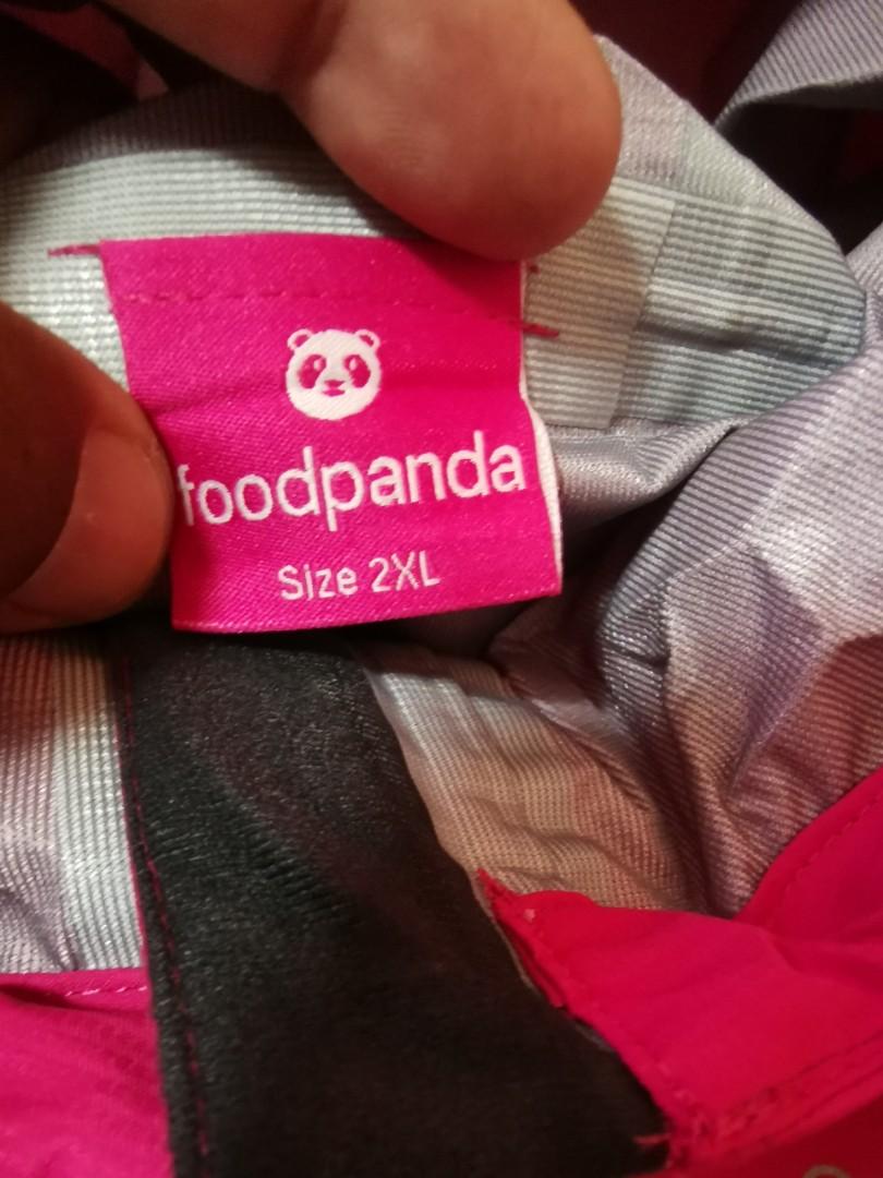 Foodpanda rain jacket, Men's Fashion, Coats, Jackets and Outerwear on ...