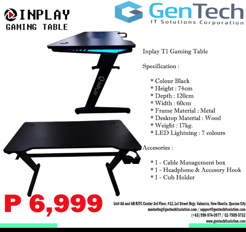 GAMING TABLE INPLAY, Computers & Tech, Desktops on Carousell