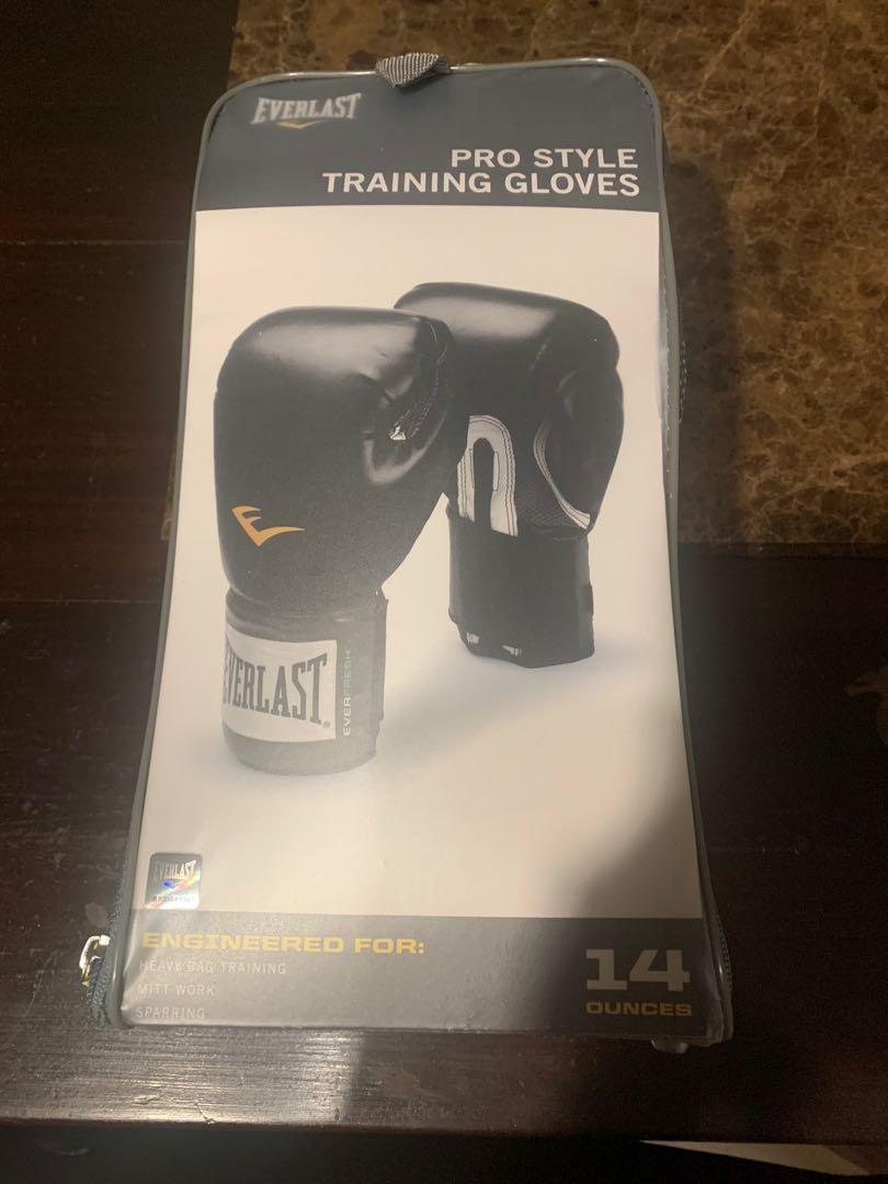 Genuine Everlast Pro Boxing Gloves, Sports Equipment, Other Sports ...