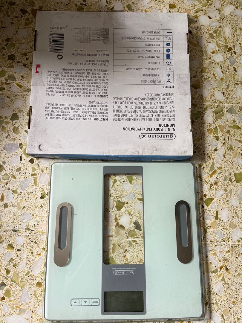 Guardian 5-in-1 Body Fat monitor, Health & Nutrition, Health Monitors ...