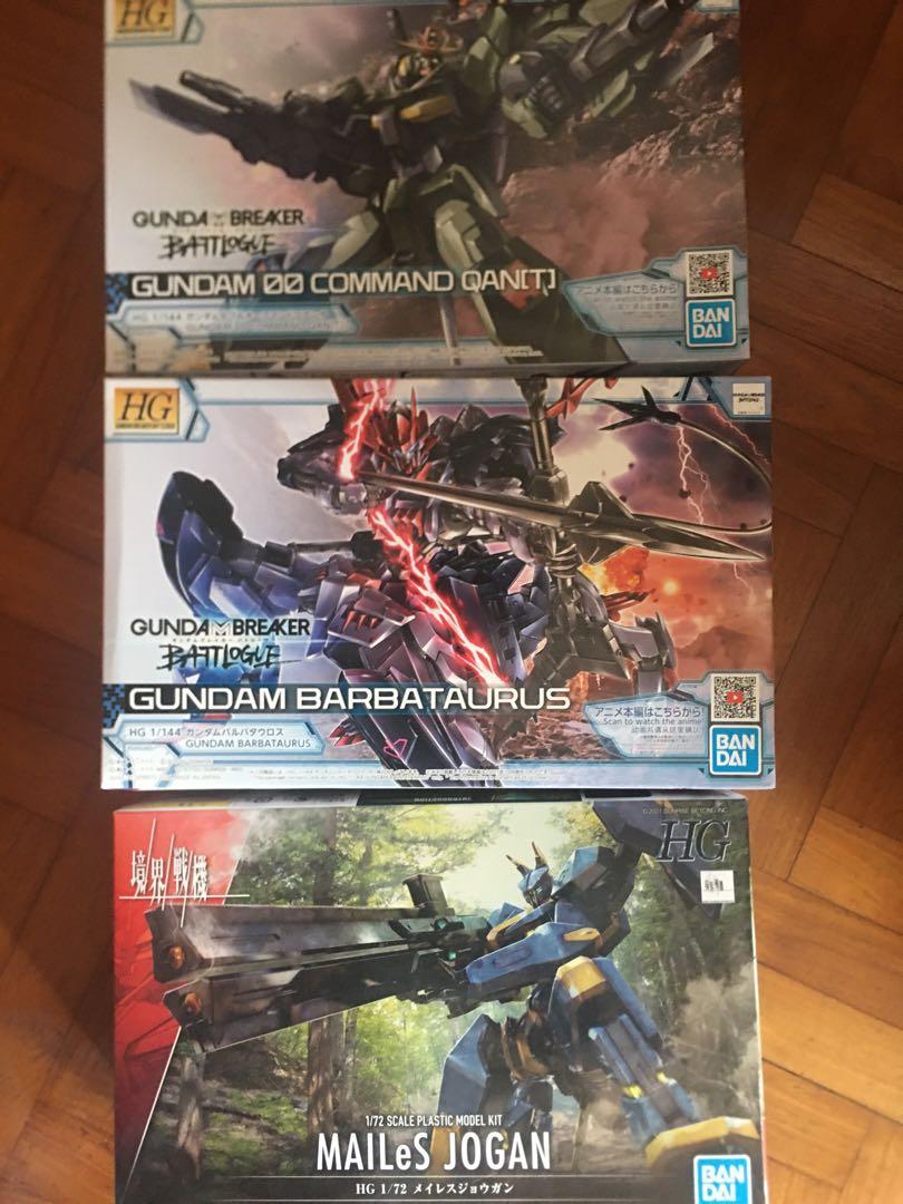 HG Gundam kits, Hobbies & Toys, Toys & Games on Carousell
