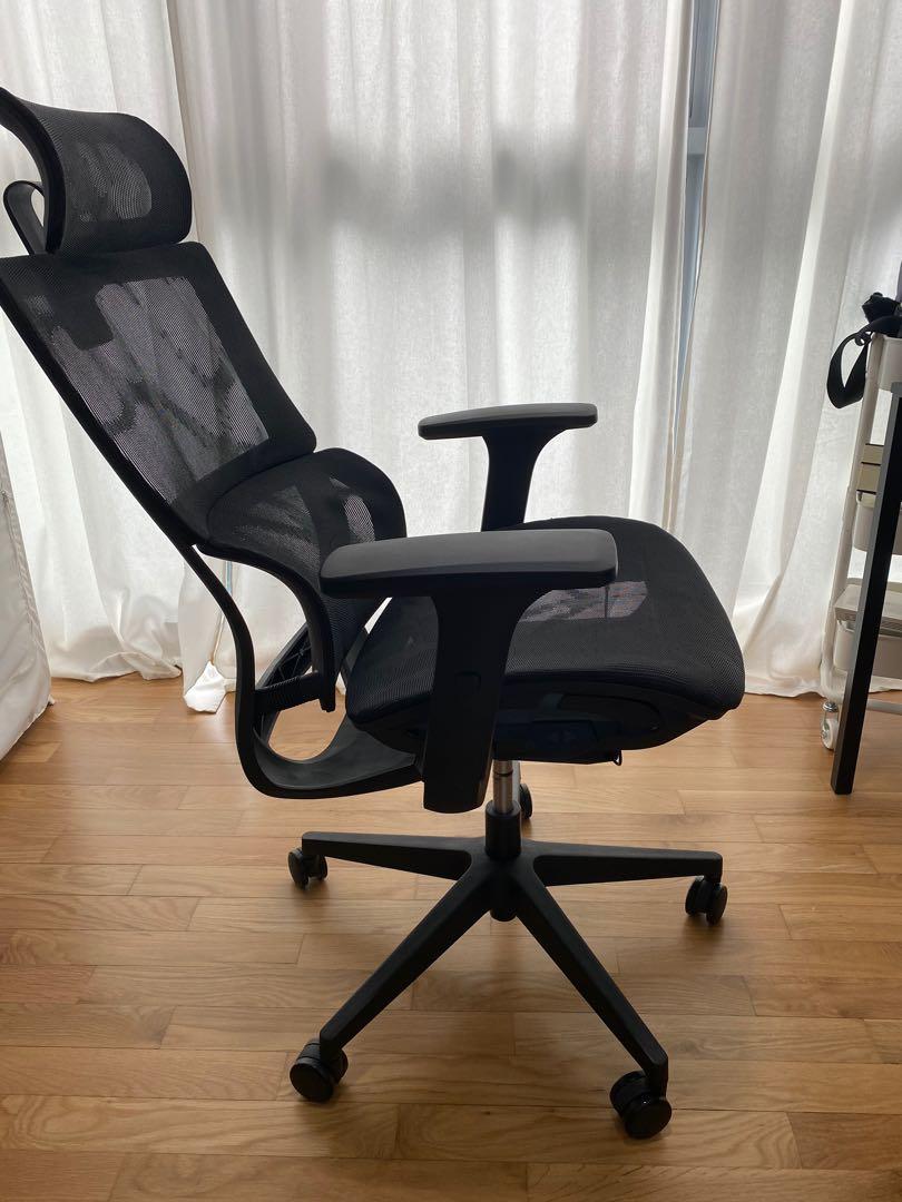 High Back Full Mesh Ergonomic Chair, Furniture & Home Living, Furniture ...