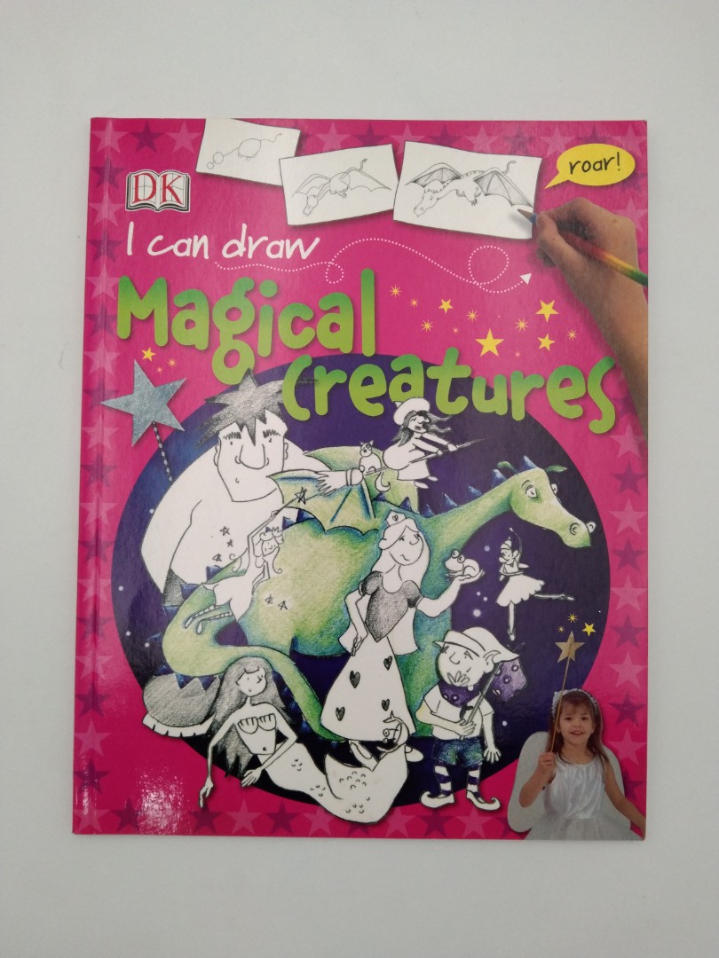 I Can Draw Magical Creatures Children Kids Activity Book, Hobbies ...
