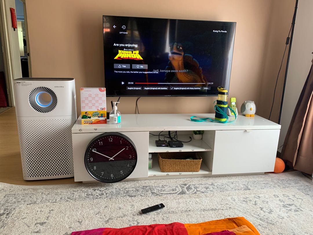 IKEA Byas Tv Bench, Furniture & Home Living, Furniture on Carousell