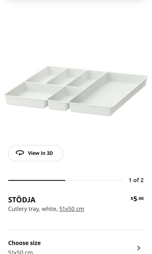 IKEA Cutlery Tray, Furniture & Home Living, Furniture, Shelves ...