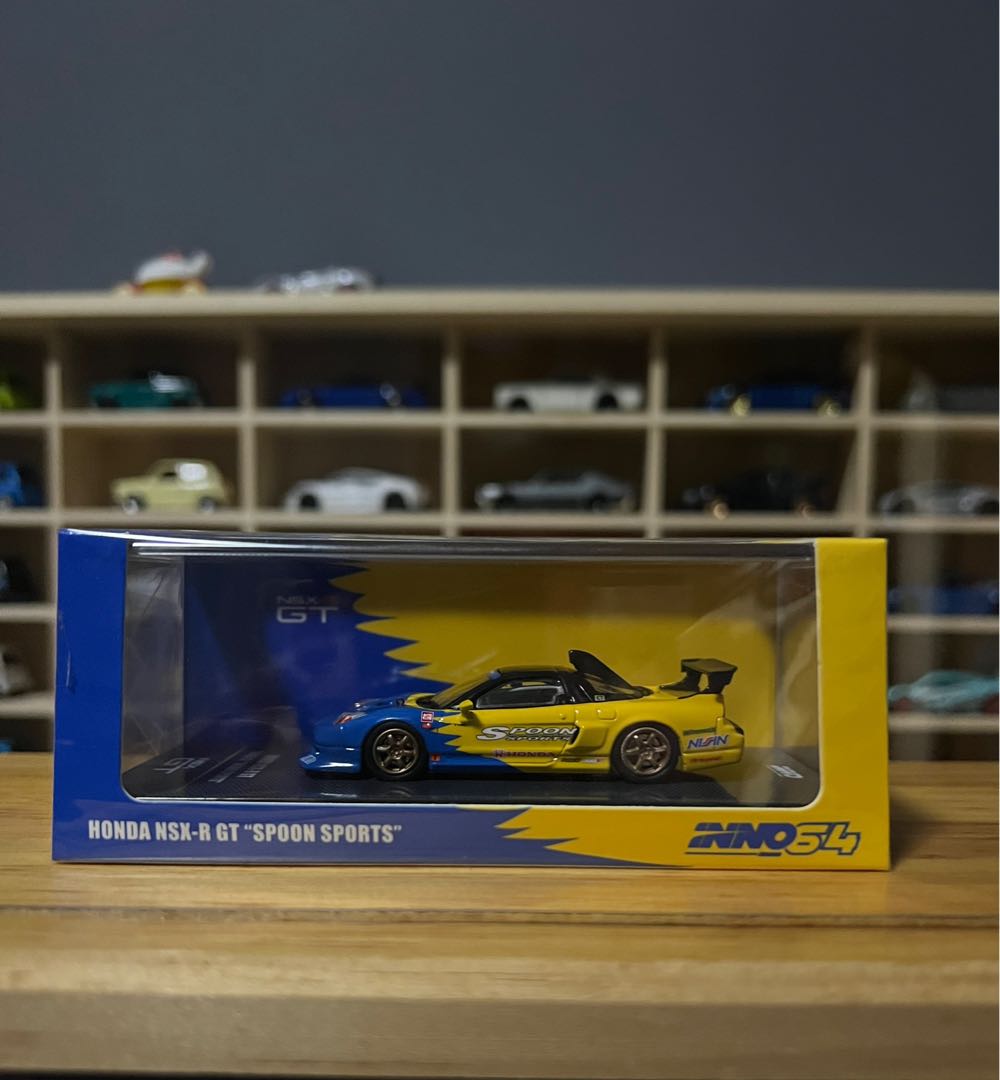 Inno64 1/64 Honda NSX-R GT Spoon Sports, Hobbies & Toys, Toys & Games ...