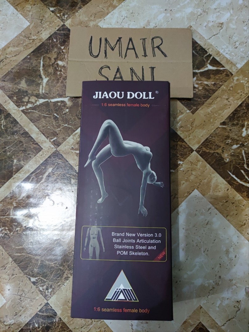 Jiaou Doll 1/6 Seamless Female Body Big Bust, Toys & Games, Action ...