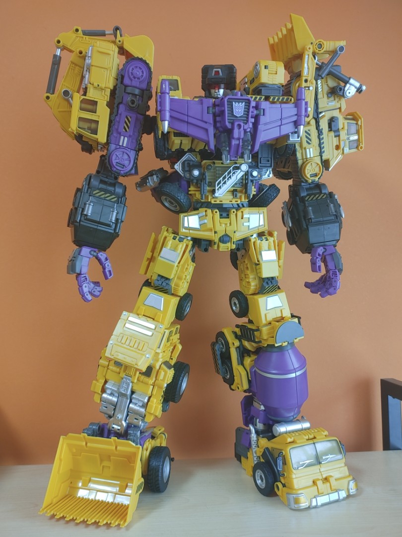 Transformers Jin Bao DF03-2 Upsized GT Devastator (G2 Yellow Version ...