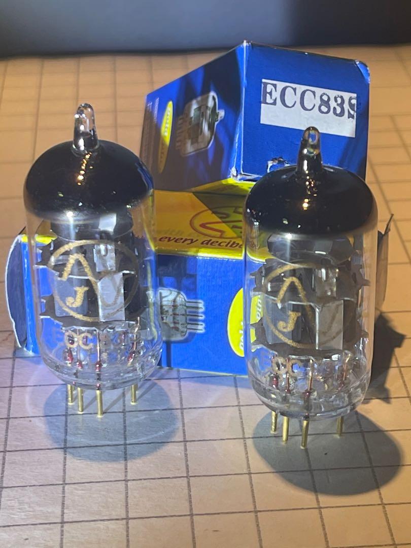 JJ Electronic Vacuum Tube ECC83S, Audio, Other Audio Equipment on Carousell