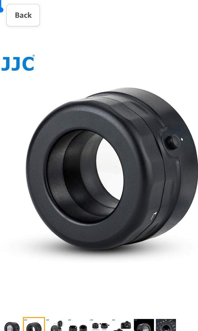 JJC Sensor Loupe with 7x Magnification & Ultra-bright LEDs for DSLR ...