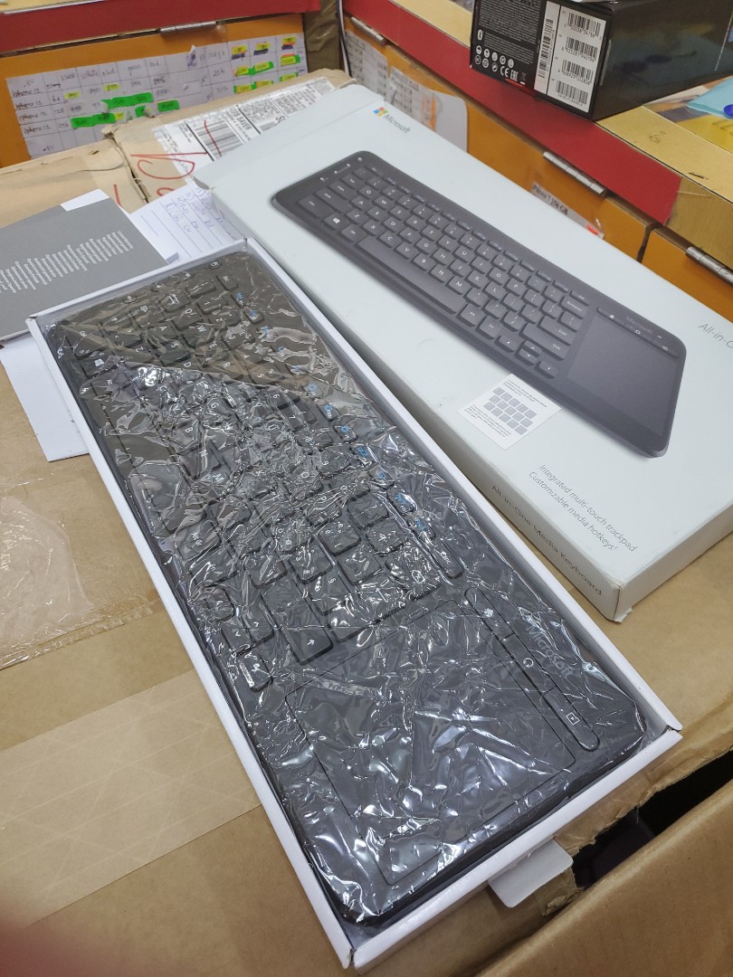 Microsoft All-in-One Media Keyboard, Computers & Tech, Parts ...