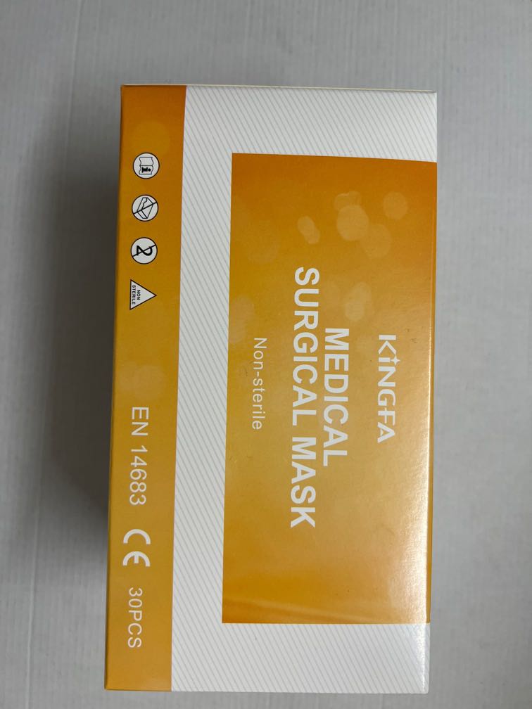 Kingfa Mask (30 pieces), 健康及營養食用品, 口罩、面罩 - Carousell