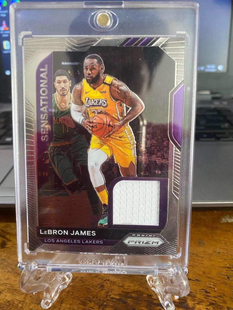 Lebron James GU/Patch NBA Trading Cards, Hobbies & Toys, Toys & Games ...