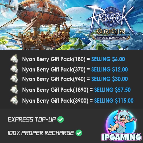 [LEGIT] Ragnarok Origin Top Up, Video Gaming, Video Games, Others on ...