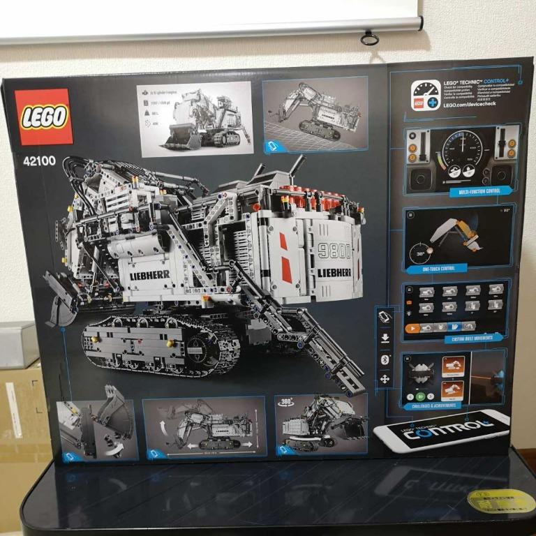 【LEGO】科技系列 42100 Liebherr R 9800 Excavator, 興趣及遊戲, 玩具 & 遊戲類 - Carousell