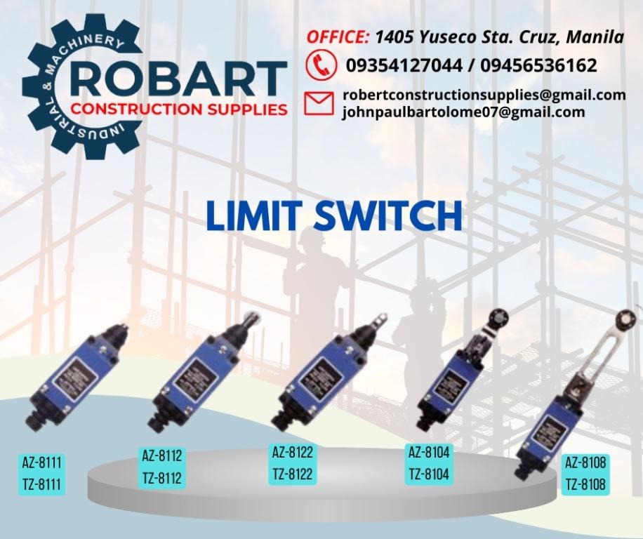 Limit Switch AC 250V 5A, Commercial & Industrial, Construction Tools ...