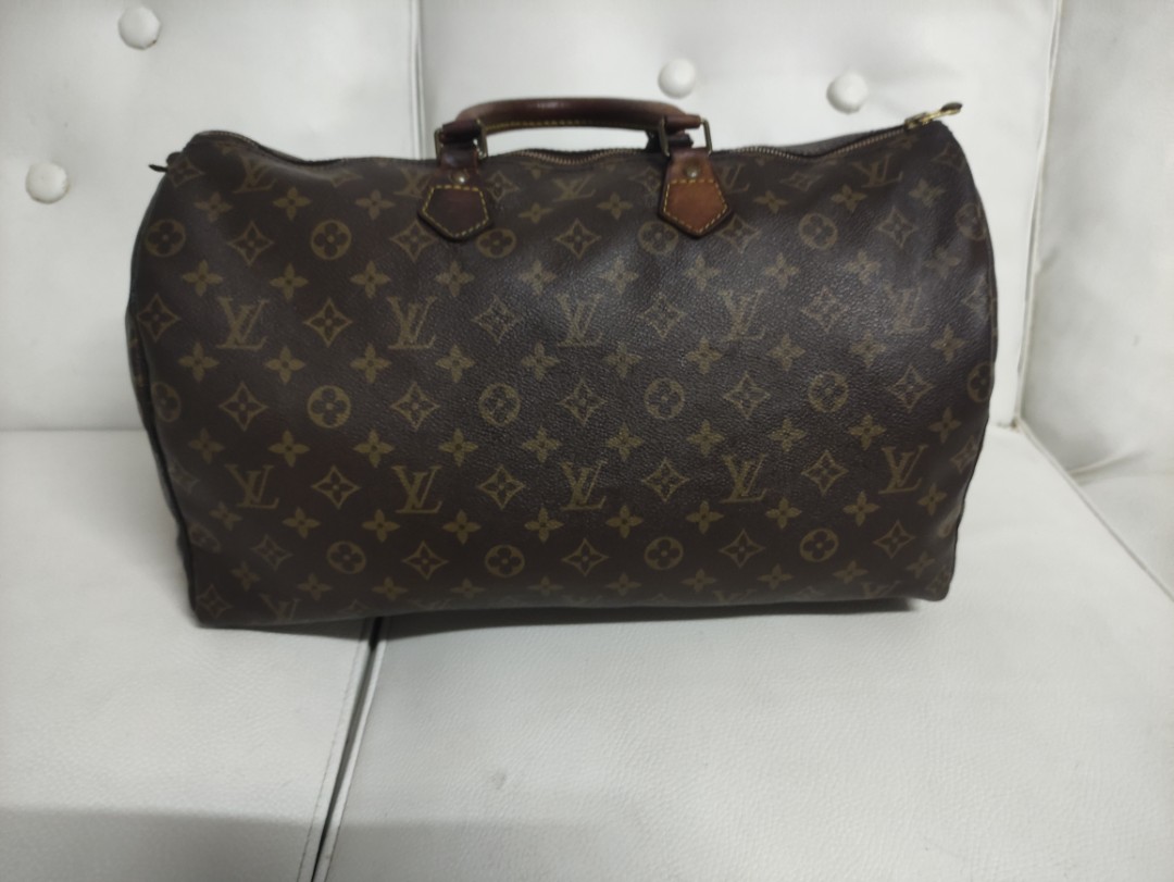 Louis Vuitton Speedy 45, Women's Fashion, Bags & Wallets, Shoulder Bags ...