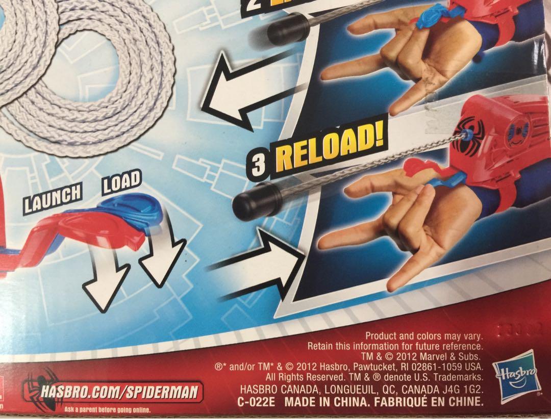 Marvel Ultimate Spider-Man Motorized Web Shooter, Hobbies & Toys, Toys ...