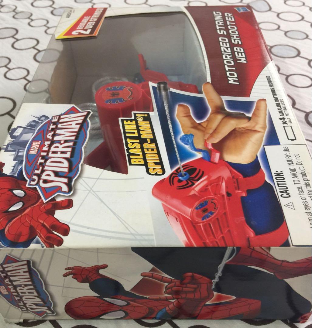 Marvel Ultimate Spider-Man Motorized Web Shooter, Hobbies & Toys, Toys ...