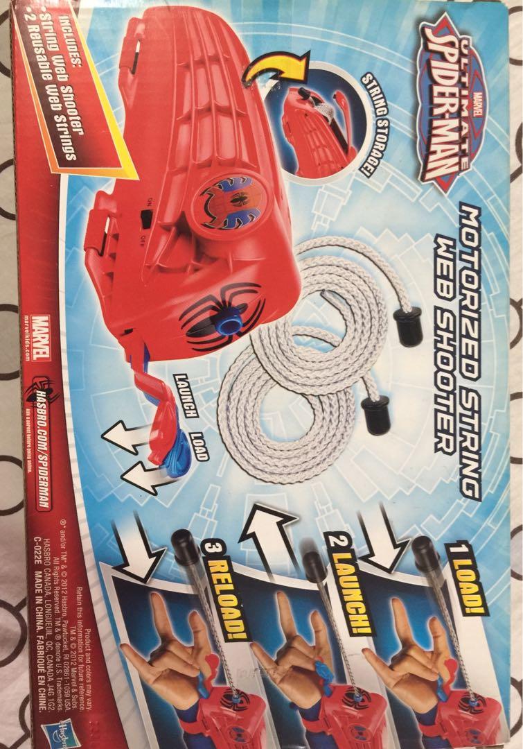 Marvel Ultimate Spider-Man Motorized Web Shooter, Hobbies & Toys, Toys ...