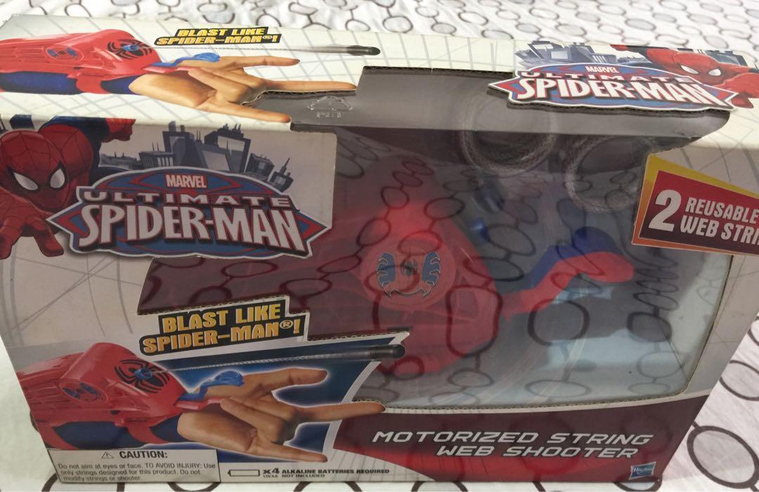 Marvel Ultimate Spider-Man Motorized Web Shooter, Hobbies & Toys, Toys ...