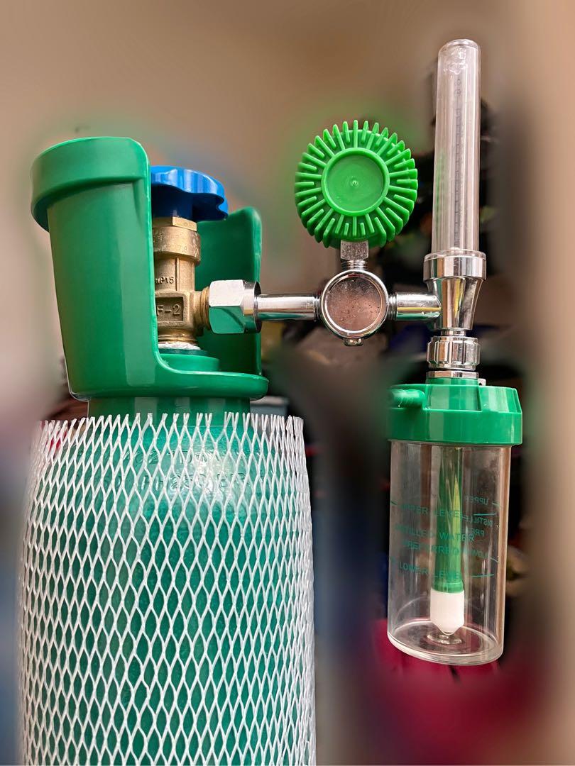 Medical Oxygen Tank 15 Lbs, Health & Nutrition, Medical Supplies ...