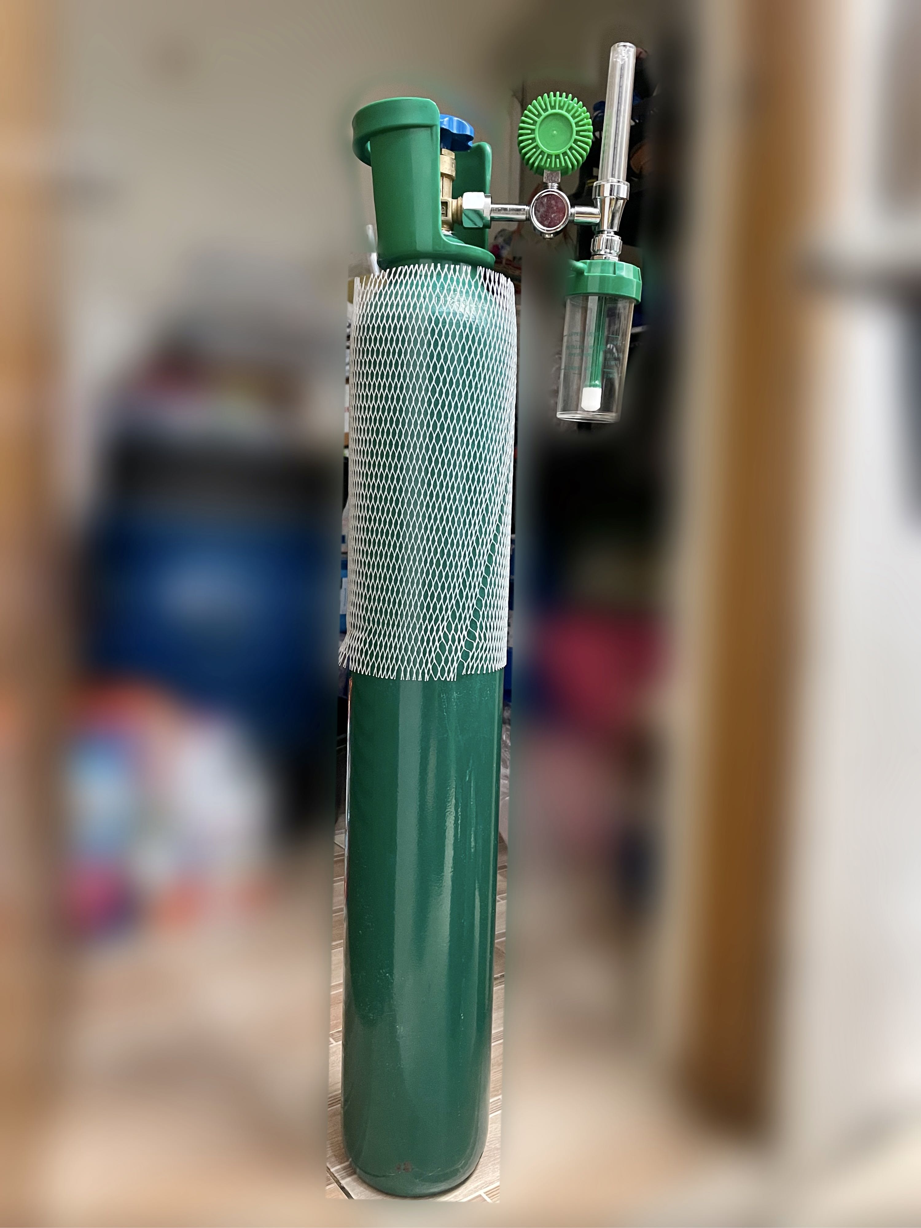 Medical Oxygen Tank 15 Lbs, Health & Nutrition, Medical Supplies ...