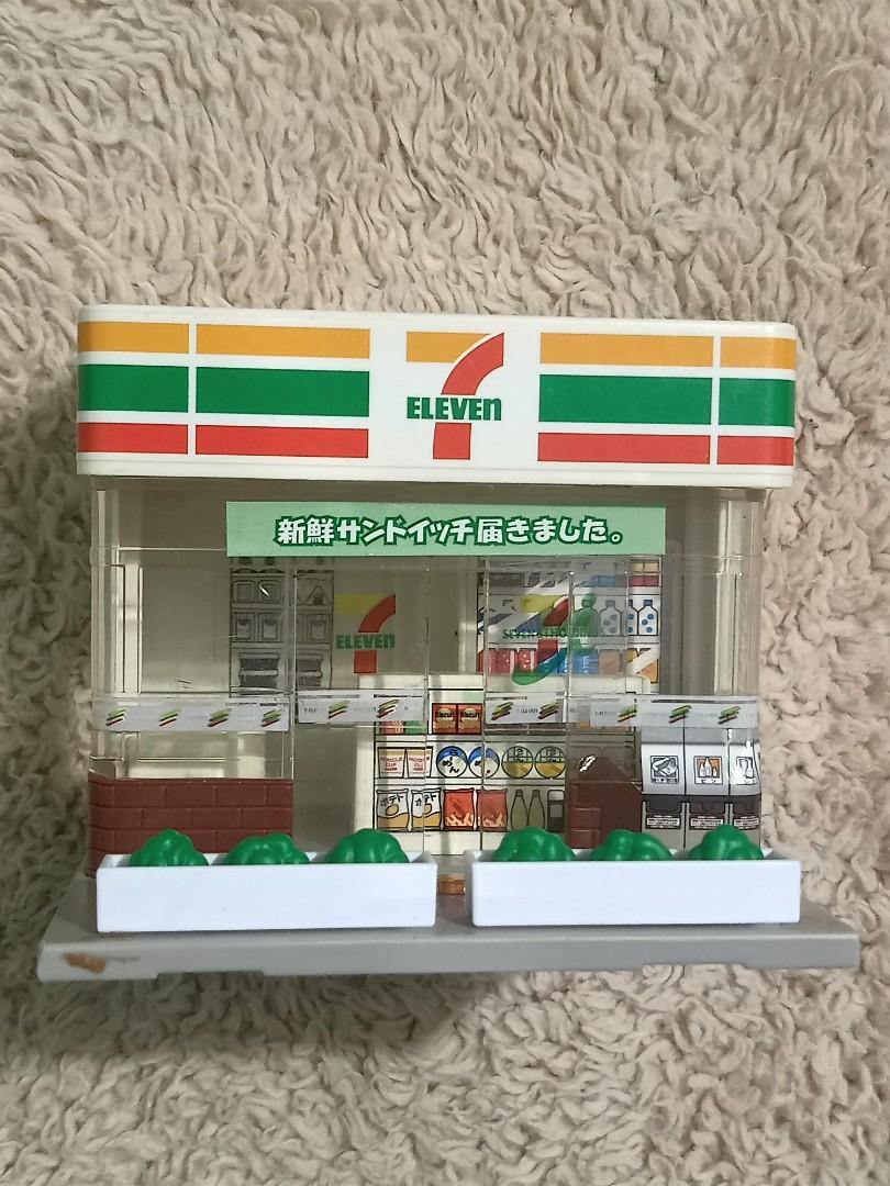 MINIATURE / MINI SEVEN ELEVEN (7-11) AND GAS STATION BUNDLE SET ...