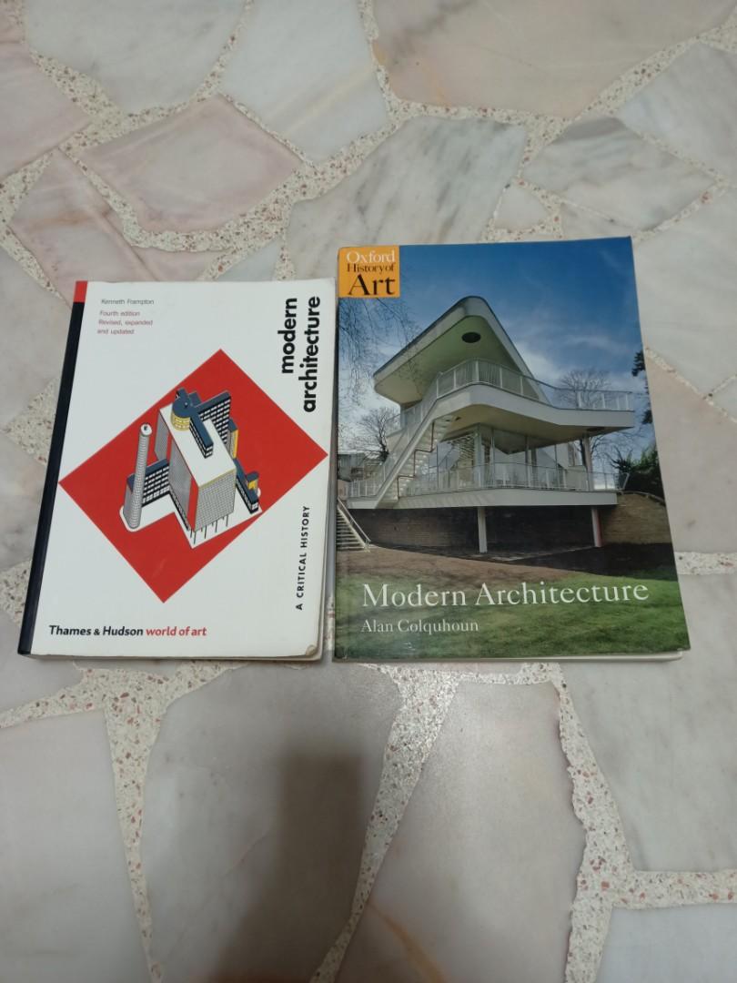 Modern Architecture history textbooks (understand how modern buildings ...