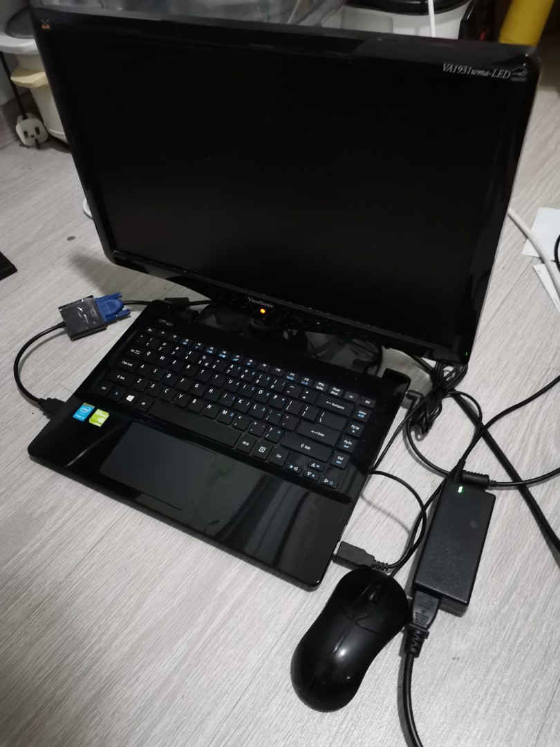 Modify i5 Laptop to desktop AIO PC, Computers & Tech, Desktops on Carousell