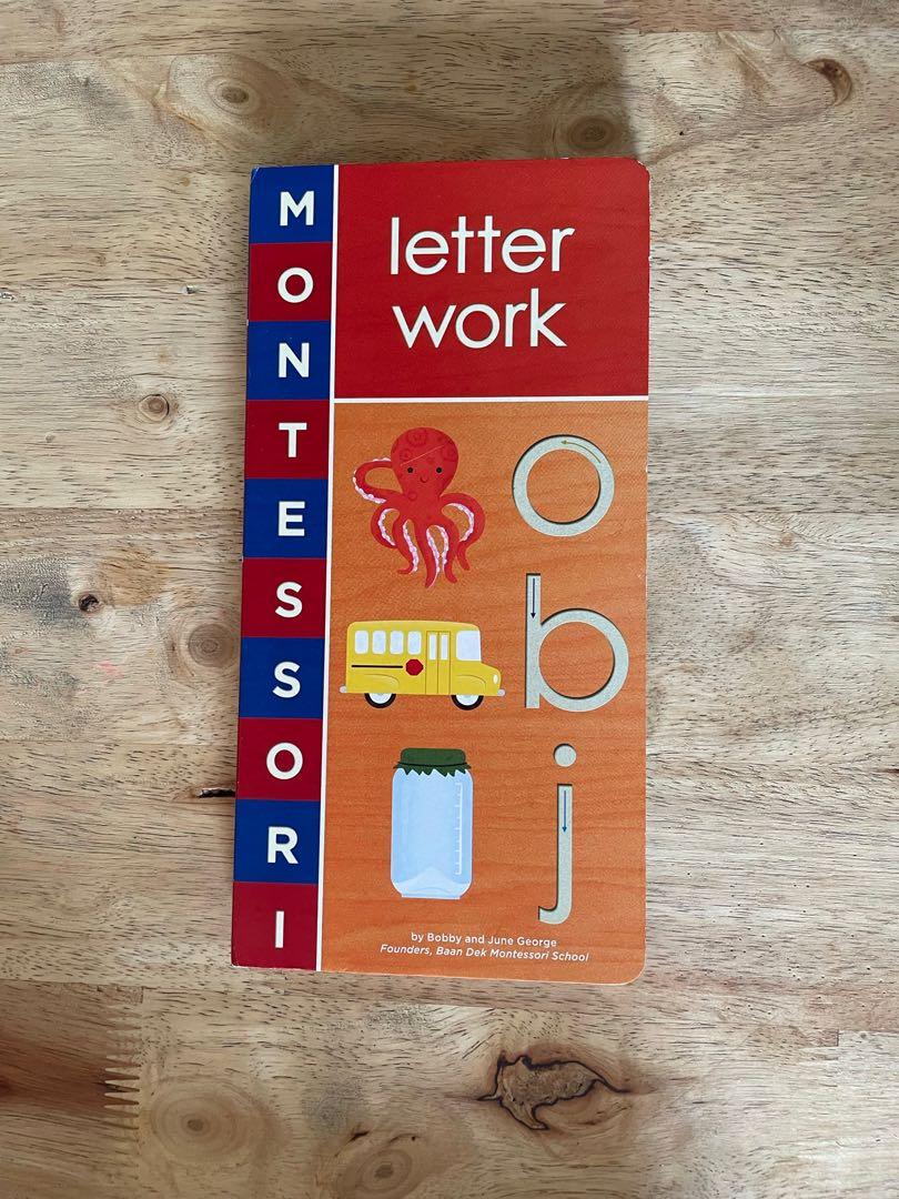 Montessori Letter Work, Hobbies & Toys, Books & Magazines, Children's ...
