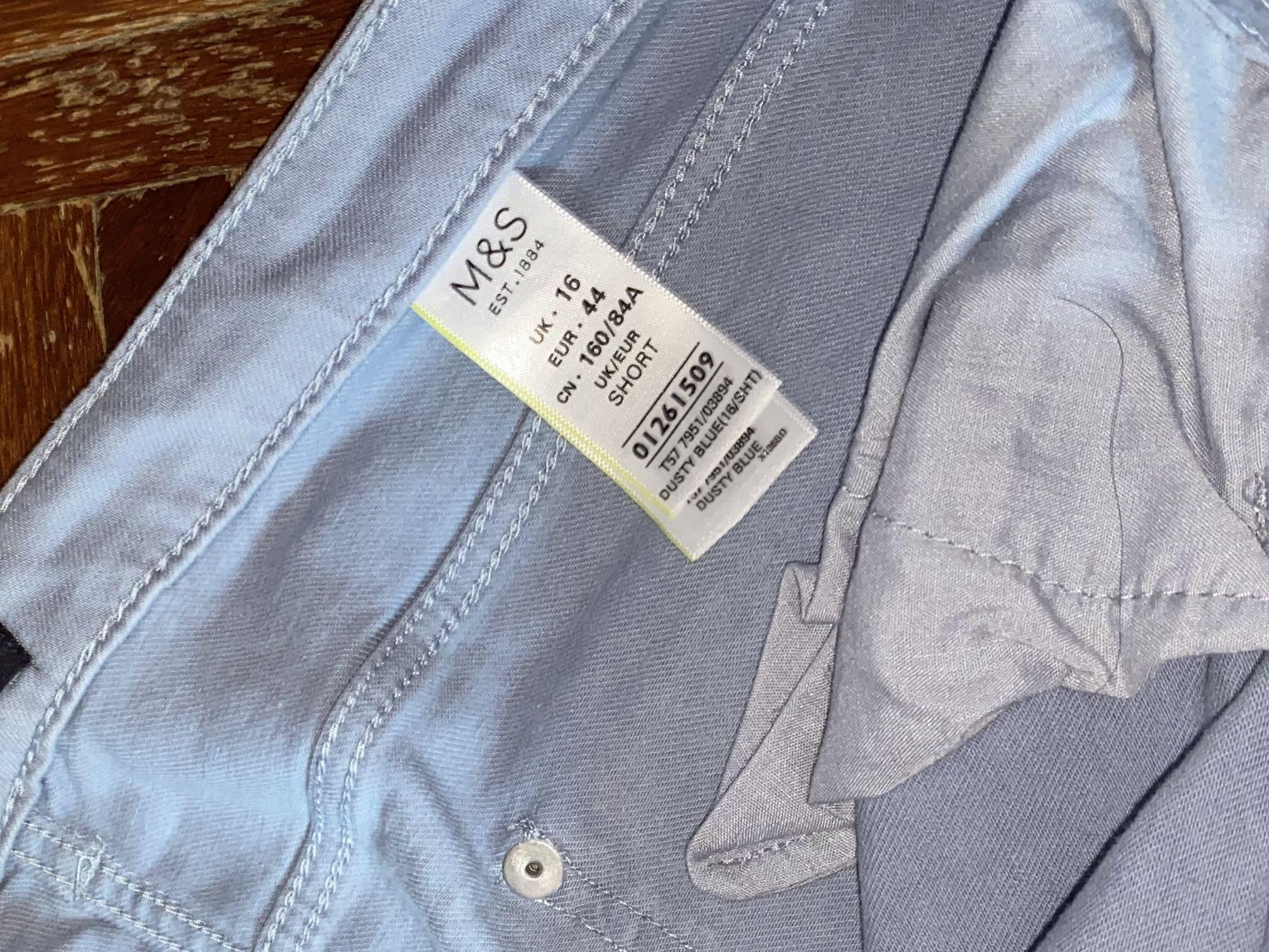 M&S Dusty Blue Jeans, Women's Fashion, Bottoms, Jeans & Leggings on ...