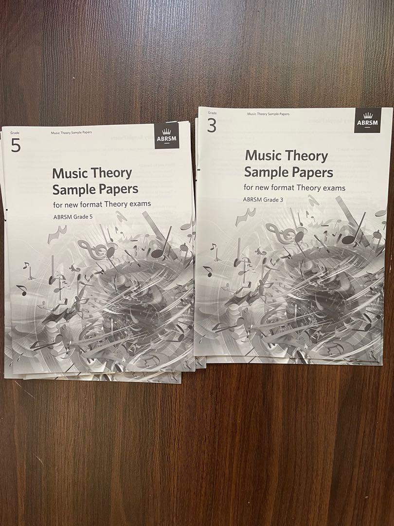 Music Theory Practice Papers by ABRSM (new format), Hobbies & Toys, Music & Media, Music Scores ...