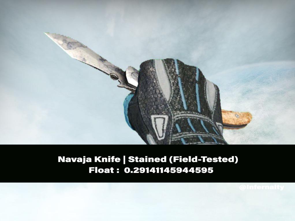 Navaja Knife Stained FT CSGO SKINS KNIVES, Video Gaming, Gaming ...