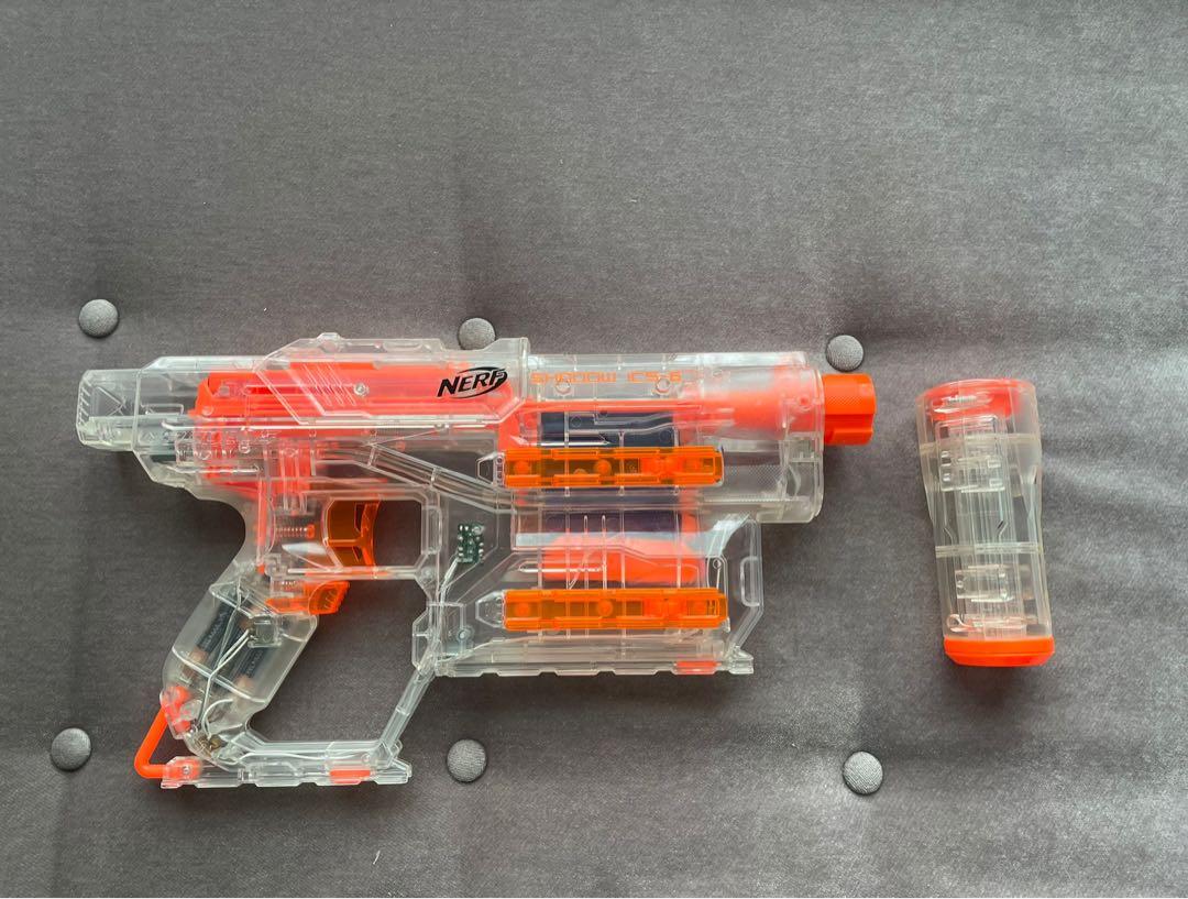 Nerf Shadow ICS-6 gun, Hobbies & Toys, Toys & Games on Carousell