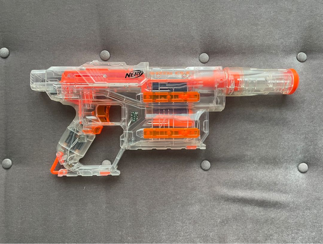 Nerf Shadow ICS-6 gun, Hobbies & Toys, Toys & Games on Carousell