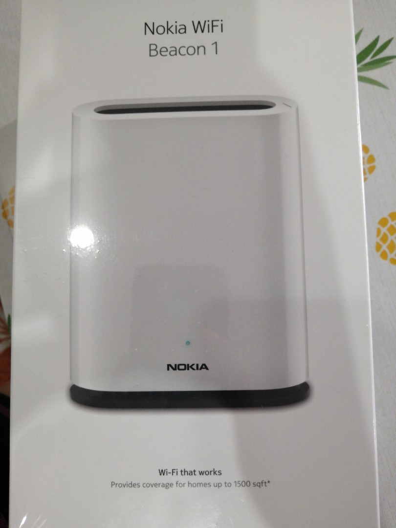 Nokia Wifi Beacon 1 mesh router, TV & Home Appliances, Other Home ...