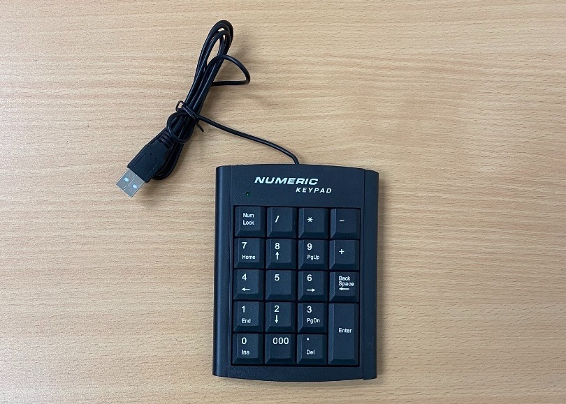 Numeric Keypad USB Wired, Computers & Tech, Parts & Accessories, Computer Parts on Carousell